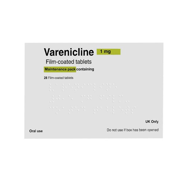 Buy Varenicline / Champix Tablets Online | PrivateDoc®